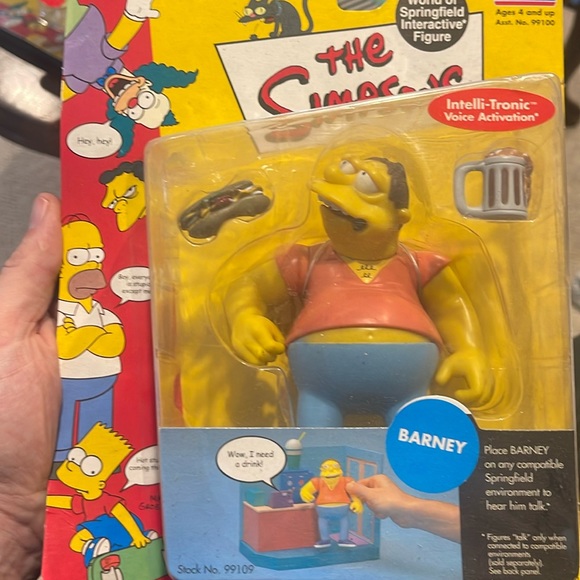 Toys | Barney Simpsons Action Figure | Poshmark